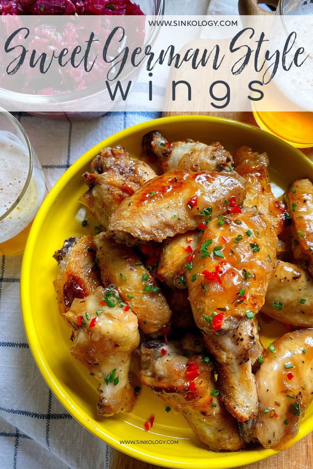 Delicious Sweet German-Style Wings Recipe
